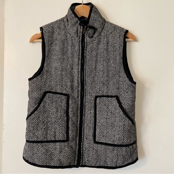 Honey Punch | Jackets & Coats | Honey Punch Herringbone Vest | Poshmark